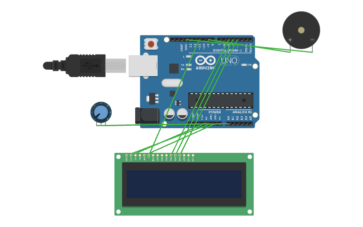 Circuit design Hydration monitor watch - Tinkercad