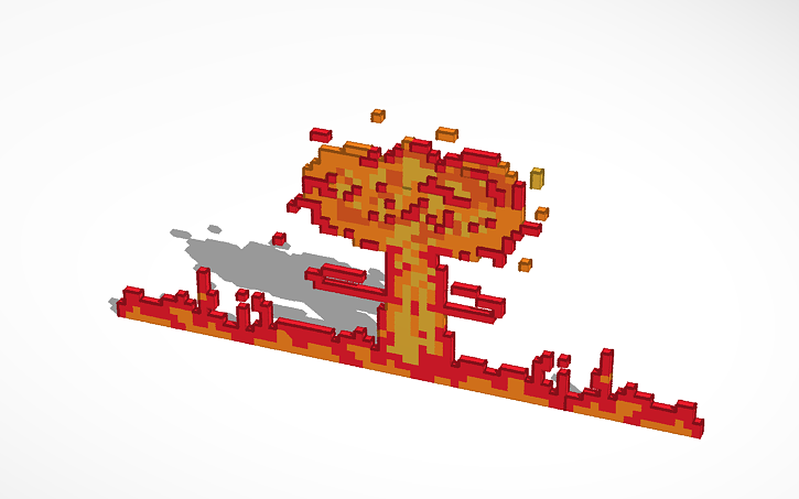 3d Design Copy Of Explosion Tinkercad