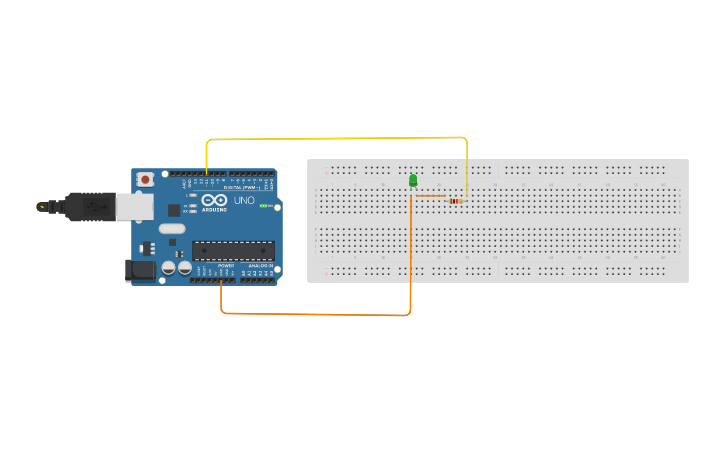 Circuit Design Rangkaian 3 Tinkercad