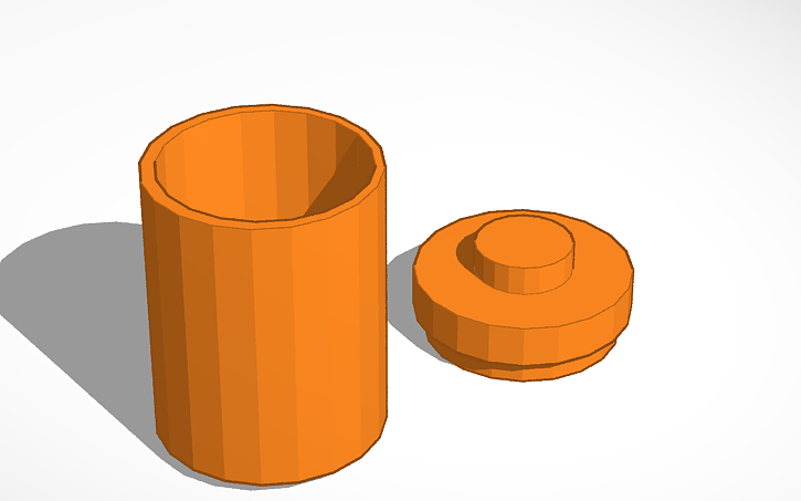 3D design Container - Tinkercad