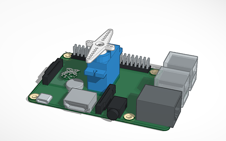 3D design Circuit Board - Tinkercad