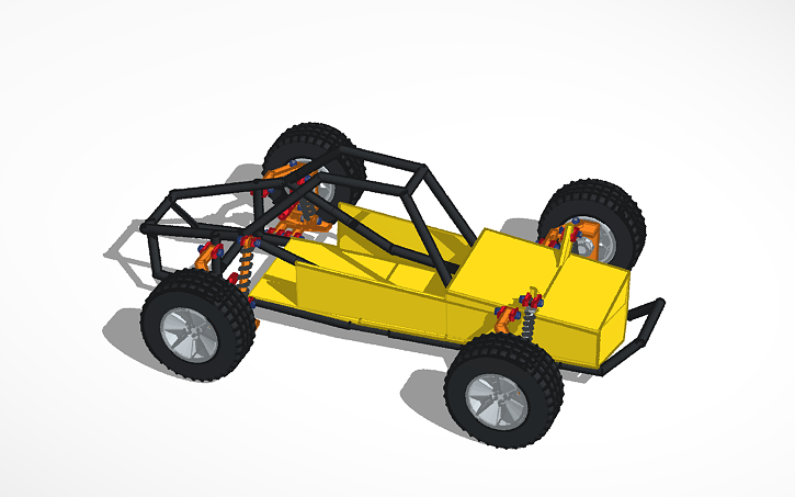 3D design BUGGY PUBG | Tinkercad