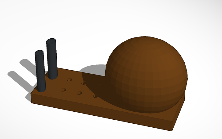 3D design super snail | Tinkercad