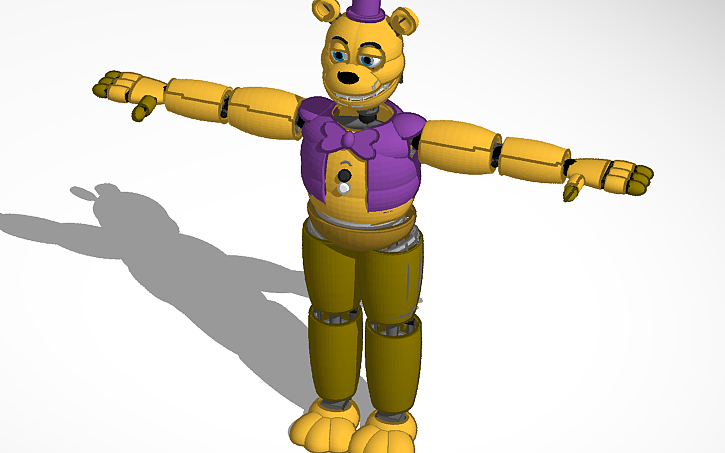 3D design revamped proto bear - Tinkercad