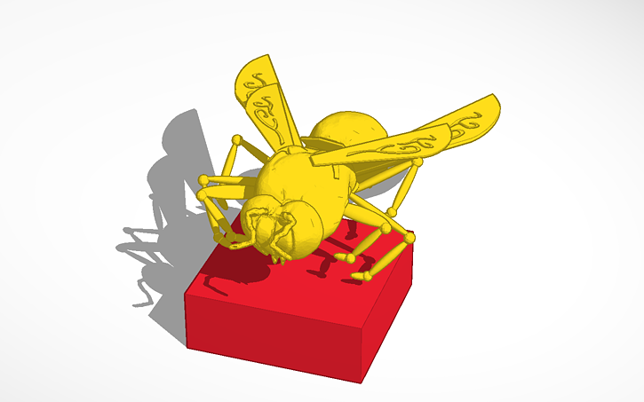 3D design bee - Tinkercad