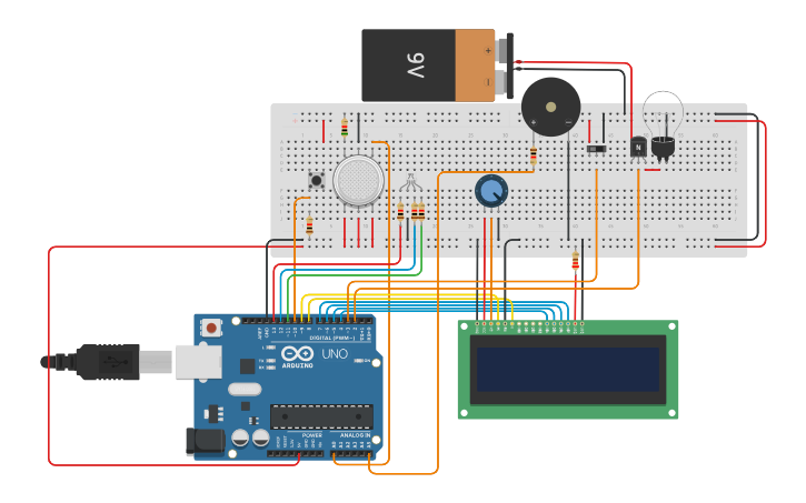 Circuit design Design Report Group 38 Prototype Simulation - Tinkercad