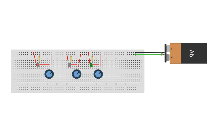Circuit design Proyecto 1 - Tinkercad