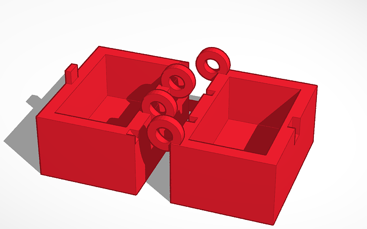 3D design box - Tinkercad