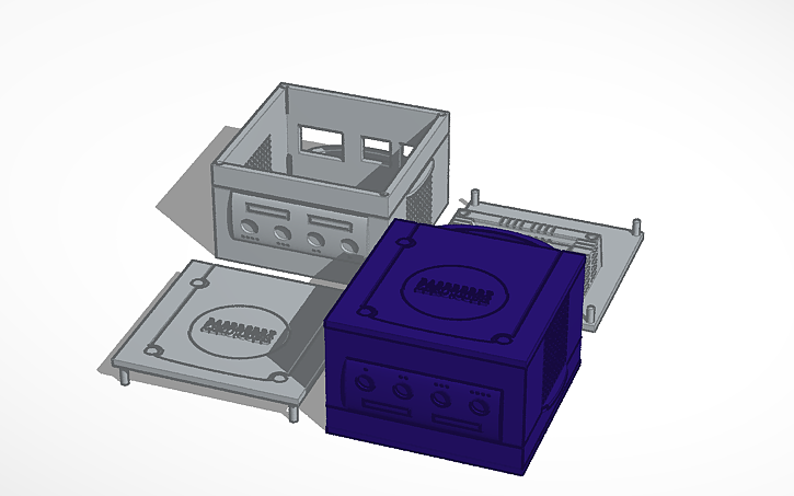 3d Design R Pi Z Gamecube V5 Tinkercad