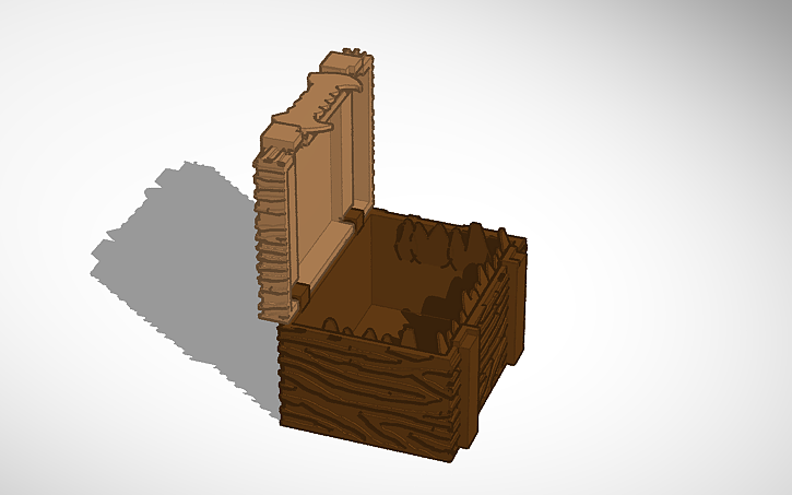 3D design Mimic Chest - Tinkercad