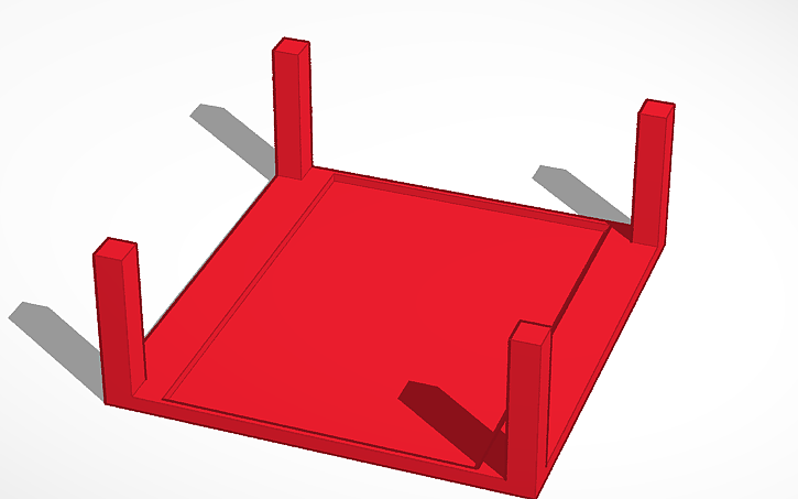 3D design DAC Base for Topping D10s (top is a separate file) - Tinkercad
