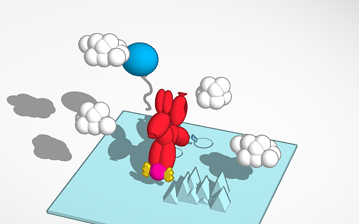 3D design Funky Krunk - Tinkercad