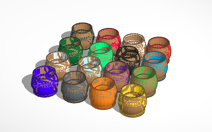 3D design Tinker-flash pottery!!!!! | Tinkercad
