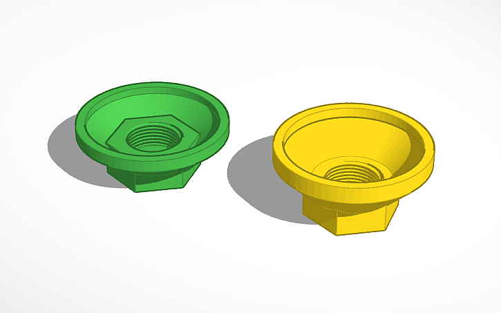 3D design Rav4 winter hubs - Tinkercad