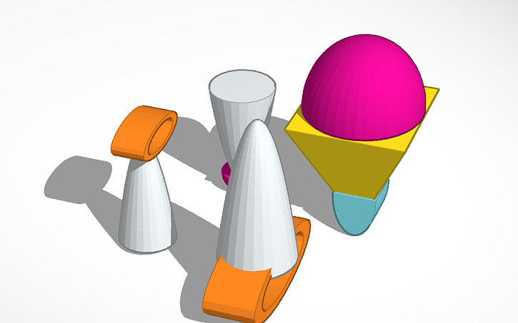 3D design Prosthetic dog leg not final - Tinkercad