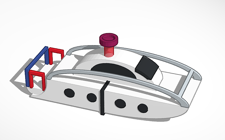 3D design Balloon Powered Dragster - Tinkercad