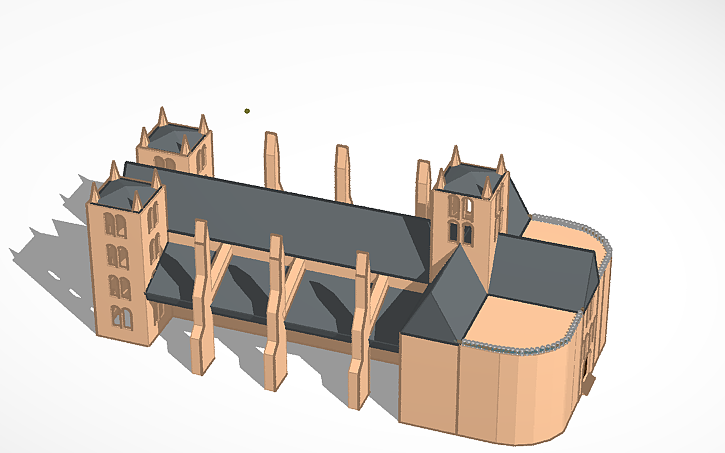 3D design Church - Tinkercad