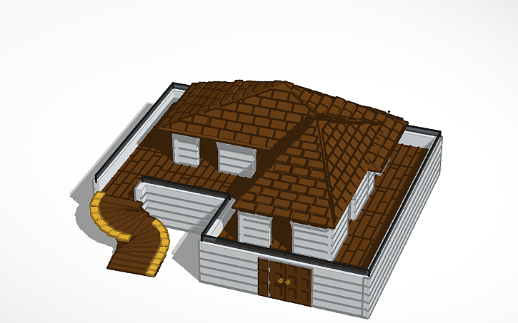 3D design Mansion - Tinkercad