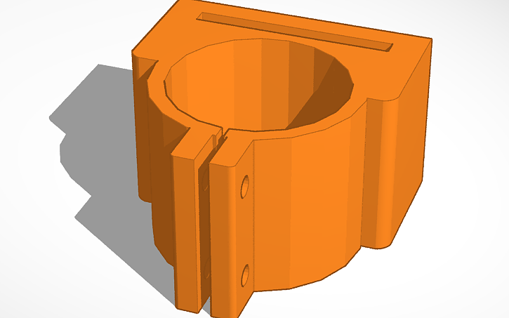 3D design Clamp router - Tinkercad