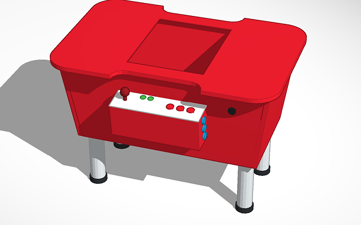 3D design Arcade Cabinet Design | Tinkercad