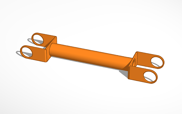 3D design simple mechanical part - Tinkercad