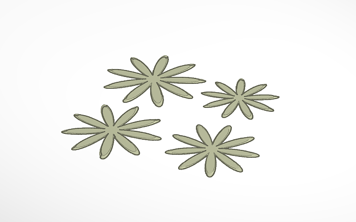 3D design Daisy - 1 | Tinkercad