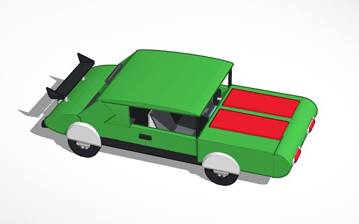 3D design exotic racer | Tinkercad