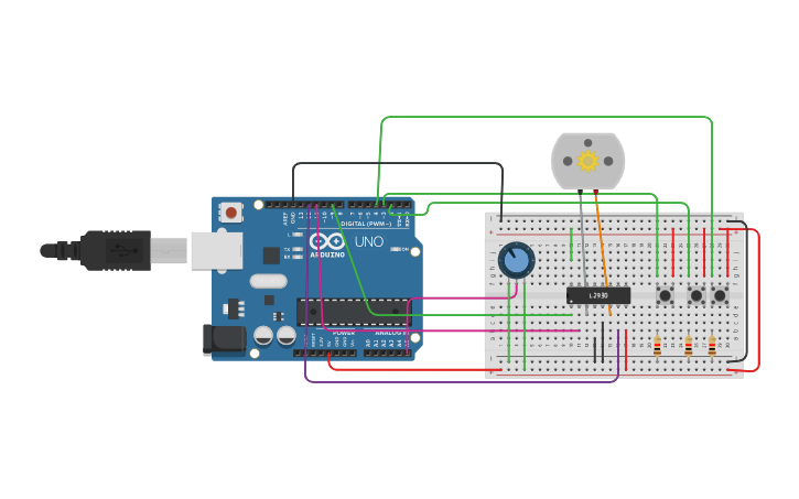 Circuit design port - Tinkercad