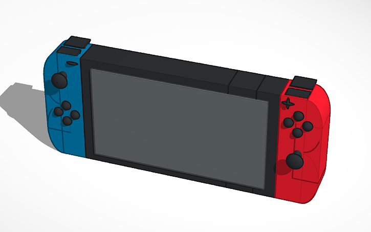 3D design NINTENDO SWITCH | Tinkercad