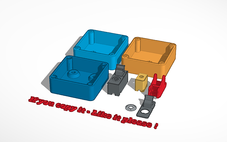 3D design Flip Up Switch Boxes | Tinkercad