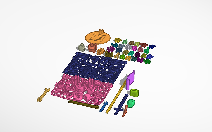 3D design dummy 13 - Tinkercad