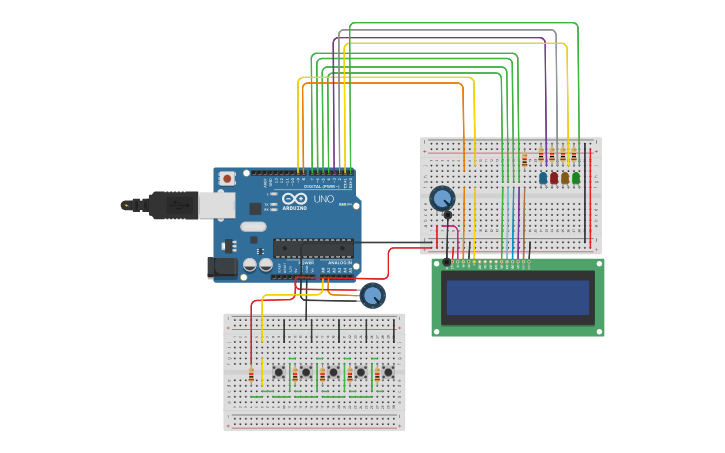 Circuit design Sensor de Humedad de Arduino - Tinkercad