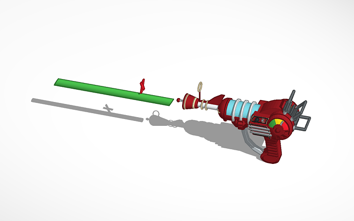 3D design Call of duty Ray gun - Tinkercad