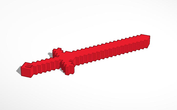 3d Design Sword Tinkercad