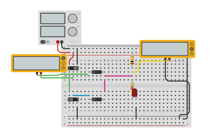 Circuit design week 7 act 1 c1 - Tinkercad