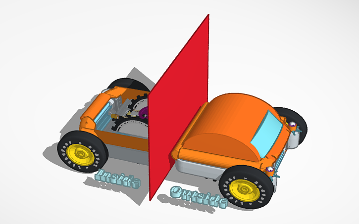 3D design Robot Shredder - Tinkercad