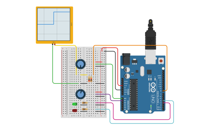 Circuit design Design Assignment 3 - Circuit 2 | Tinkercad