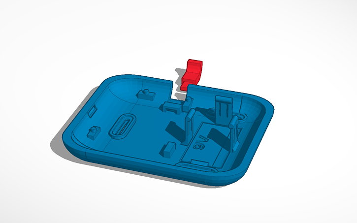 3D design Arduino box: base Diamondback (Wall mount, 9v & shields ...