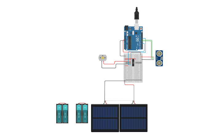 Circuit design Motor Control Circuit | Tinkercad