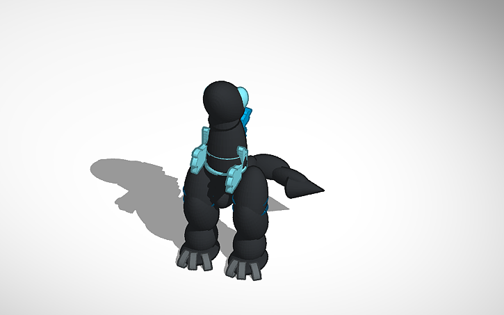 3D design godzilla 2019 - Tinkercad