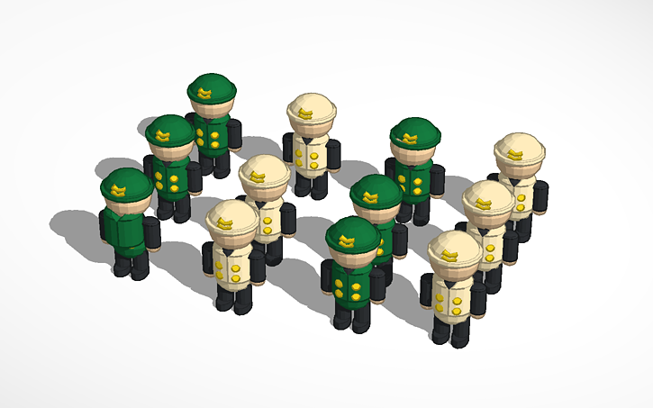 3D design Copy of the army - Tinkercad
