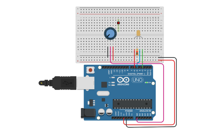 Circuit design Clase 6 - Tinkercad
