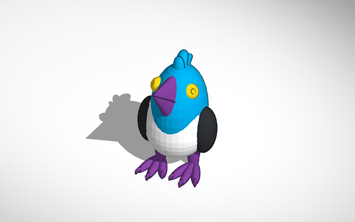 3D design Stylized Bird | Tinkercad