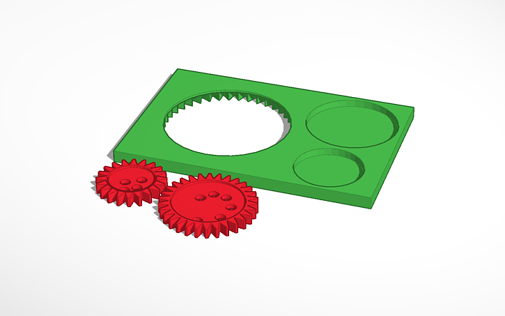 3D design Spirograph - Tinkercad
