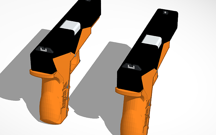 3D design Akimbo Glock 18 | Tinkercad