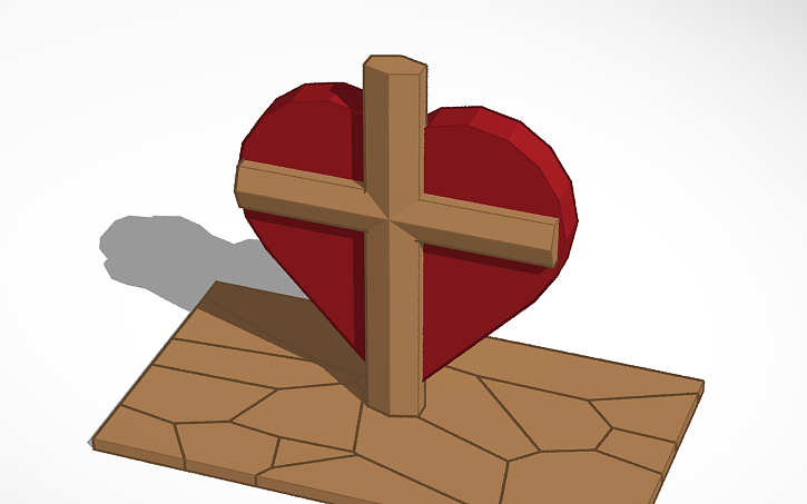 3D design Cross | Tinkercad
