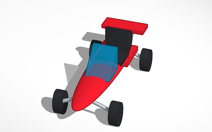 3D design Formula 1 Race Car | Tinkercad
