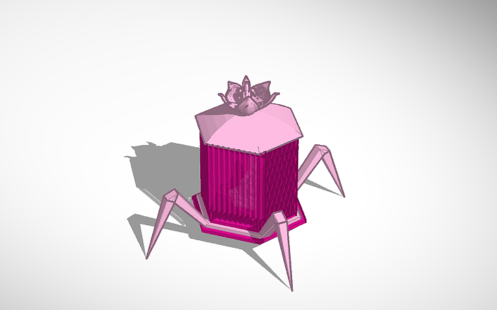 3D design Pink Diamond's Palanquin - Tinkercad