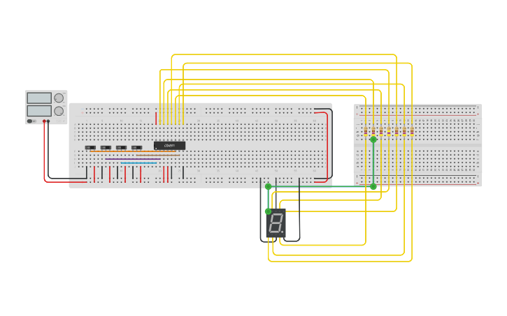 Circuit design DECODER | Tinkercad