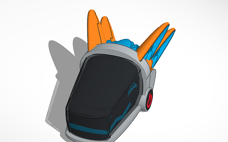 3D design Copy of Protogen Head MKI | Tinkercad